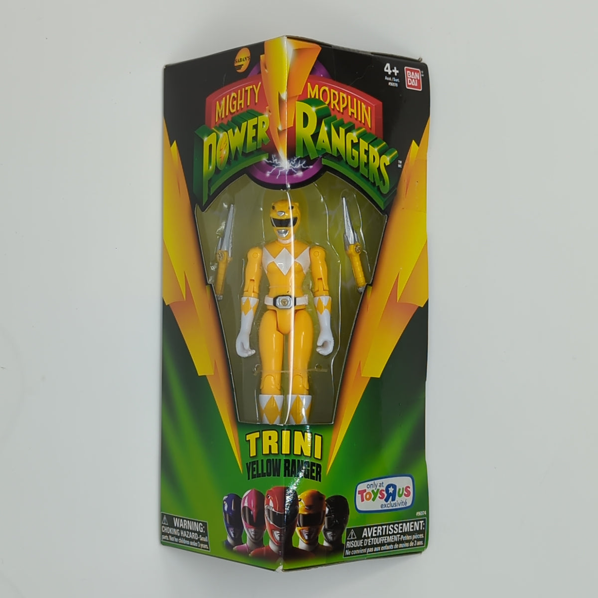 Mighty Morphin Power Rangers Legacy 5" Yellow Ranger – The Costume Kitty