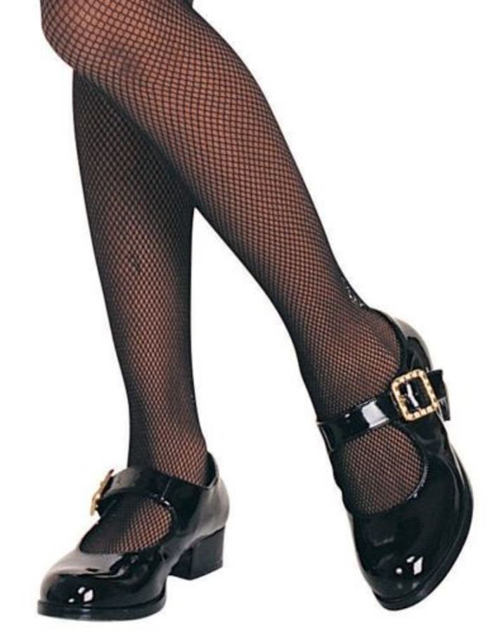 Seamless Fishnet Child Tights – The Costume Kitty