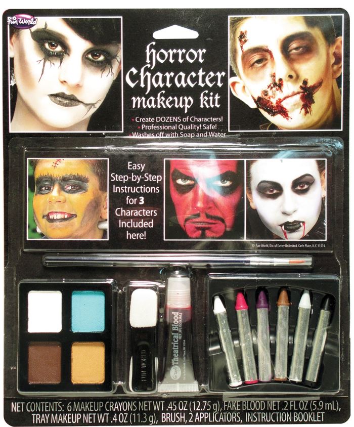Horror Character Makeup Kit – The Costume Kitty