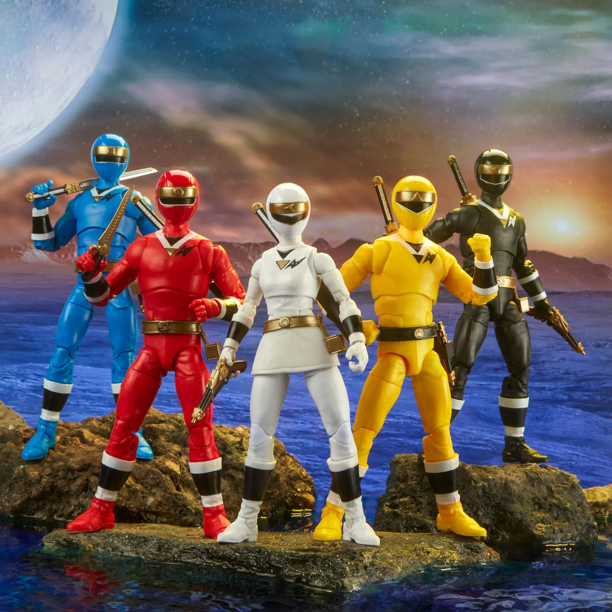 Power Rangers Lightning Collection 5-Pack Alien Rangers Figure – The ...